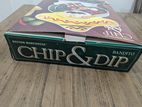 Boston Warehouse Chip & Dip Bandito Mexican Themed Server Platter In ...