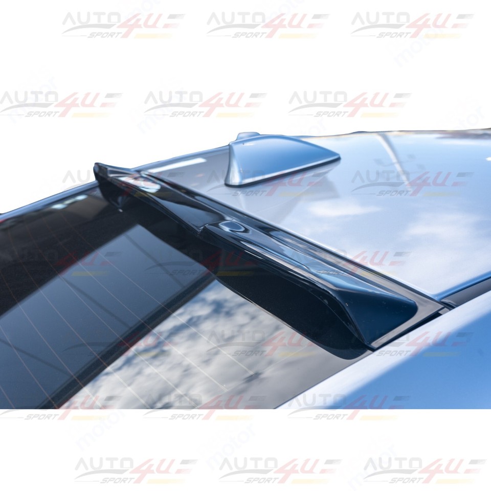 2009-2014 Acura TL Gloss Black ABS Plastic Rear Roof Window Visor ...