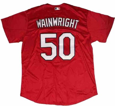 Adam Wainwright #50 St Louis Cardinals size XL red jersey- NEW | eBay