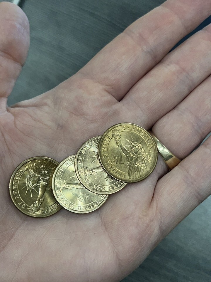 🔥Rare Magicians Gold Liberty Dollar Expanded Shell Coin Magic Trick 🔥 ...