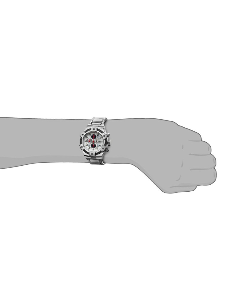 CALABRIA - ARMATO Forte - White Dial Men's Watch with Carbon Fiber ...