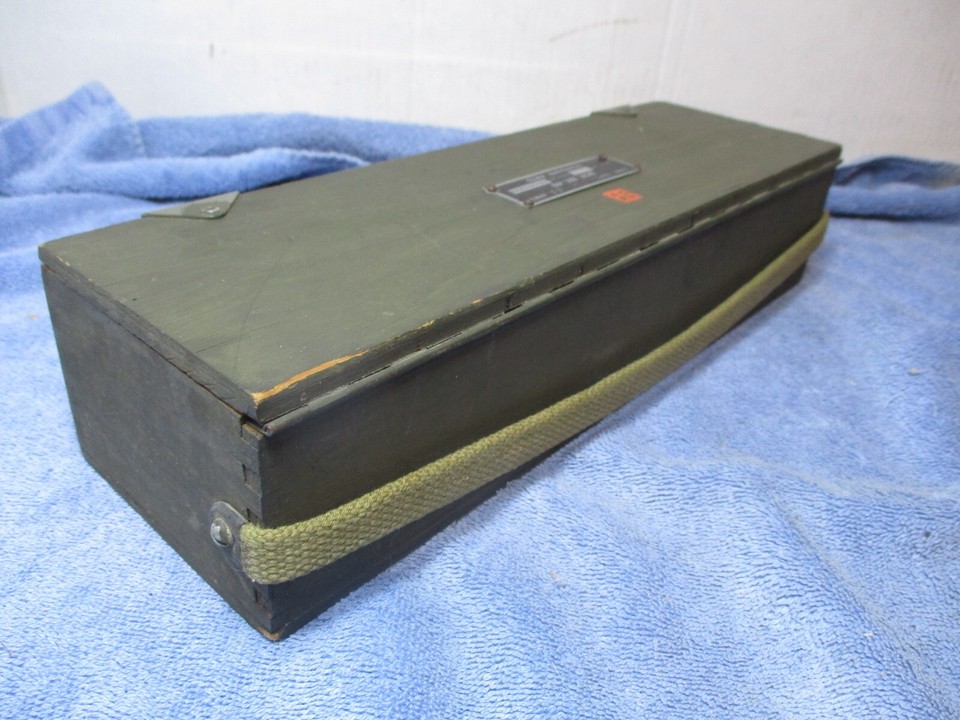 WW2 Signal Corps Crystal Box BX-49 U.S. Army Military Ham Radio | eBay