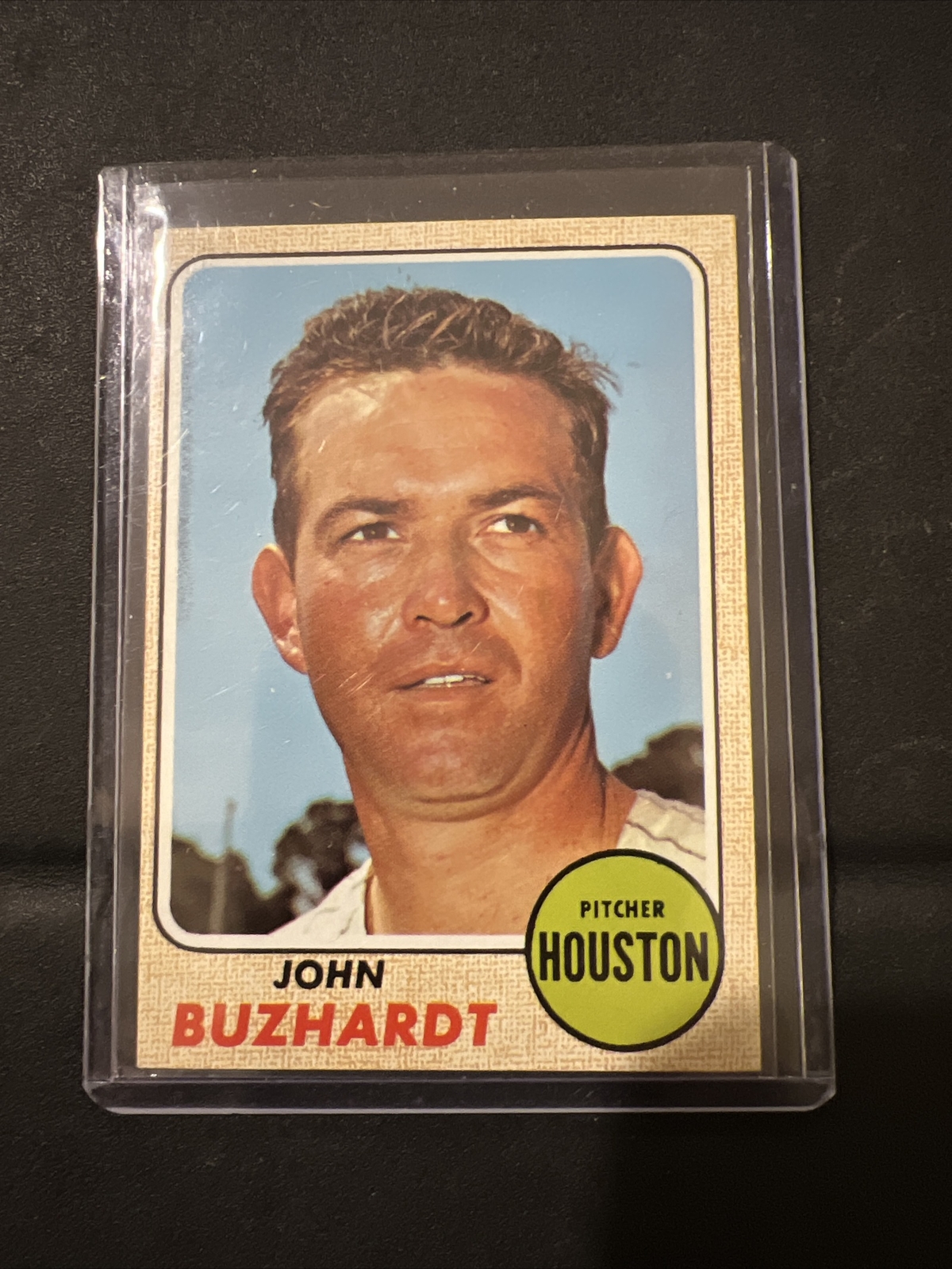 1968 Topps Baseball Card #403 John Buzhardt - Low To Mid Grade - G/VG ...