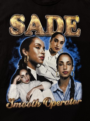 Helen Folasade Adu Sade Rap Tee Smooth Operator 2X XXL 23.5x31.5 Diamond Life | eBay