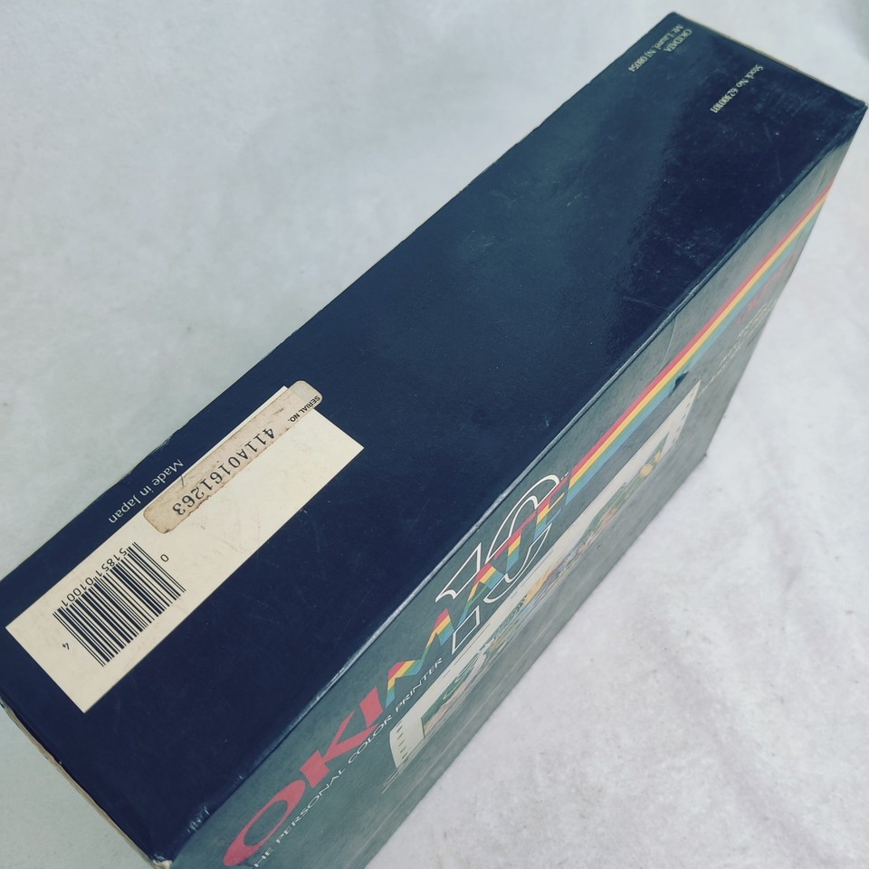 VINTAGE OKIDATA OKIMATE 10 COLOR PRINTER NIB Atari Printer | eBay