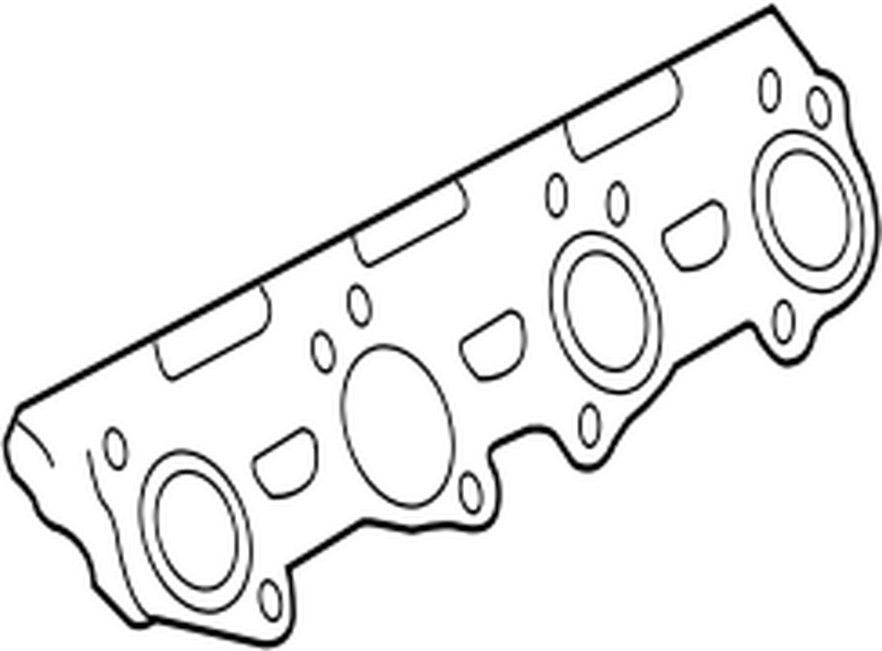 17173-50030 Toyota Gasket, exhaust manifold to head 1717350030, New ...