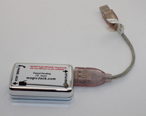 Magic Jack USB PC to Phone Jack Free Local, Long Distance #A921 - Save ...