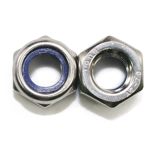Fullerkreg M4 304 DIN985 Self-Locking Nylon Insert Hex Lock Nuts ...
