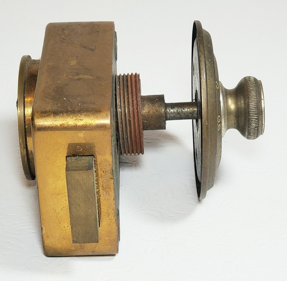 Rare Antique Mosler Vault Door 4-Wheel Hand-Change Brass Combination ...