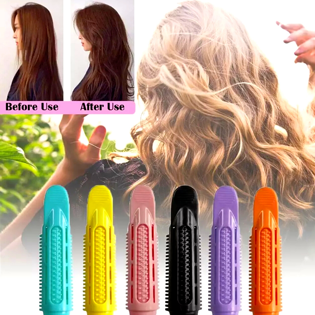 Rizador para Cabello sin calor Reutilizable, Peinados Rulos Rizos ...