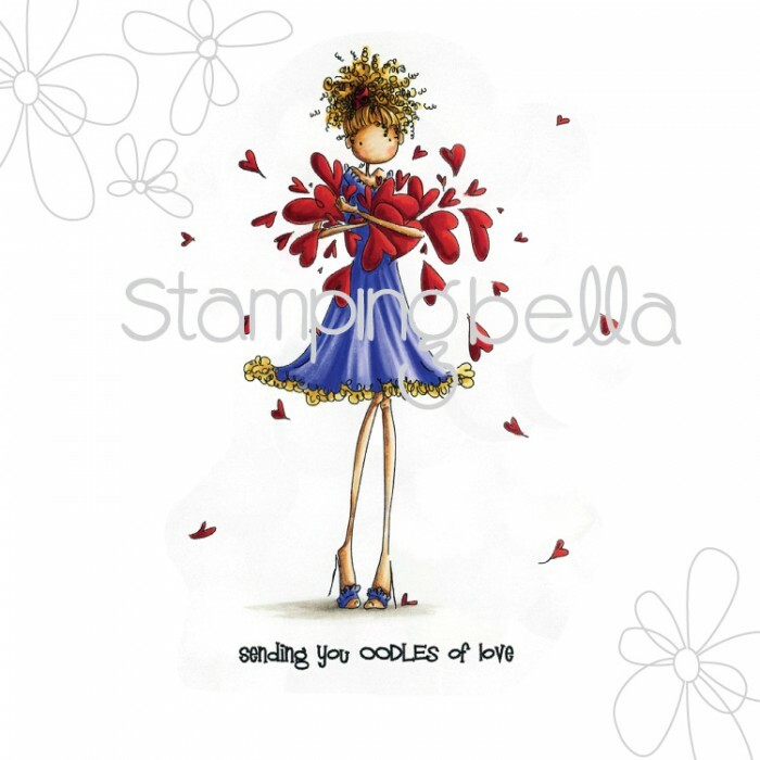 UPTOWN GIRLS-Stamping Bella Cling Mount Rubber Stamp-Stamping ...