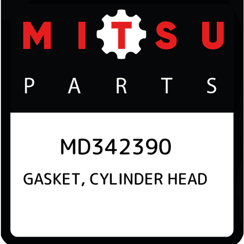 MD342390 Mitsubishi Gasket, cylinder head MD342390, New Genuine OEM ...