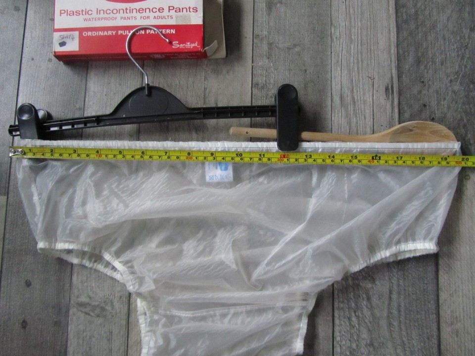 SANDRA Plastic Pants Very Rare Sample Adult Size NOS 28-40" W | eBay UK
