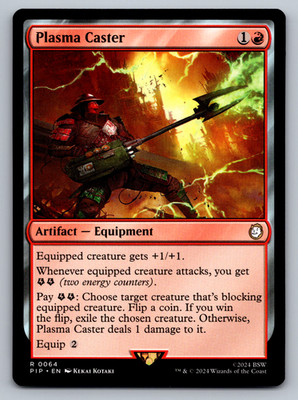 Plasma Caster R 0064 - MTG Universes Beyond: Fallout (PIP) | eBay