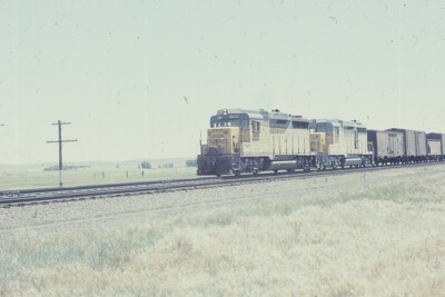 Railroad Slide - Union Pacific #840 Diesel Locomotive 1966 Freight ...