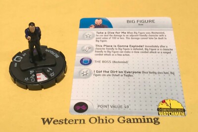 Heroclix Watchmen Big Figure #019 NEW from Collector's Boxed Set | eBay