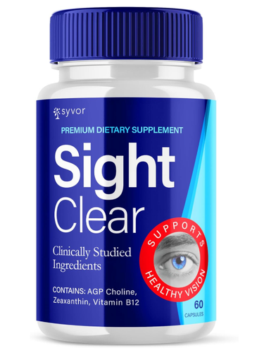 Sight Clear Pills, SightClear Eye Vision Health Supplement (60 Capsules ...