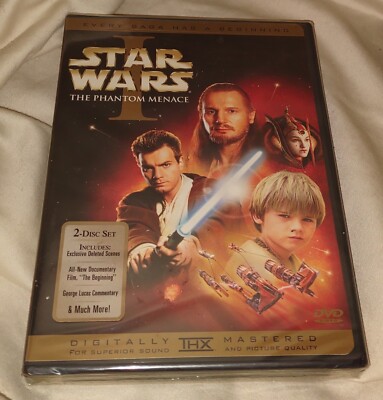 Star Wars Episode I: The Phantom Menace - 2-Disc Set - Widescreen | eBay