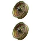 Set Of (2) Idler Pulleys Pulley Fits Husqvarna 196106 197379 532196106 ...