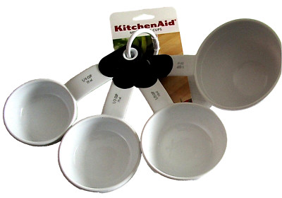 KITCHENAID MEASURING CUPS White Set of 4 | eBay