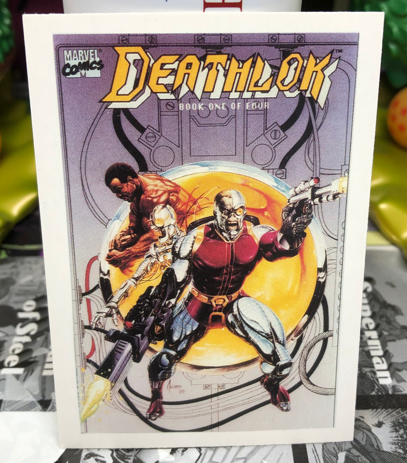 1991 Marvel 1st Covers Trading Cards Series 2 - #84 Deathlok | eBay