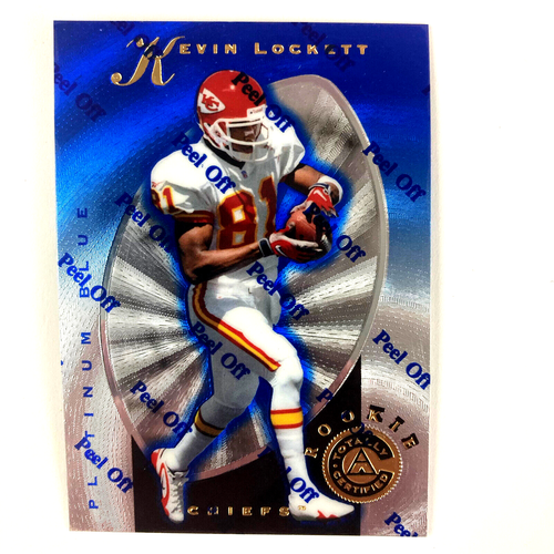 Kevin Lockett 1997 Pinnacle Totally Certified Blue #138 0102/2499 NFL ...