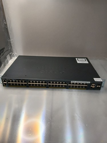 Cisco WS-C2960X-48TS-L C2960X 48-Port Gigabit PoE Ethernet Switch | eBay