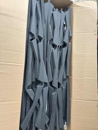 90+ Pcs Atlas HW464.A Panel I/S Foam Closure Strips Metal Roofing ...