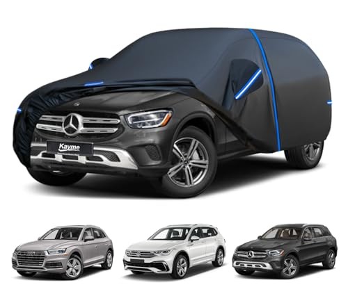 For Mercedes Benz GLC 300 2016-2023 Waterproof Car Cover All Weather 6 ...
