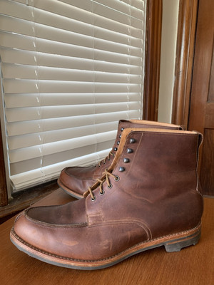 RIGDEWAY SOLE | CROCKETT & JONES 11E / 12 US WICKLOW OILED SPLIT TOE ...