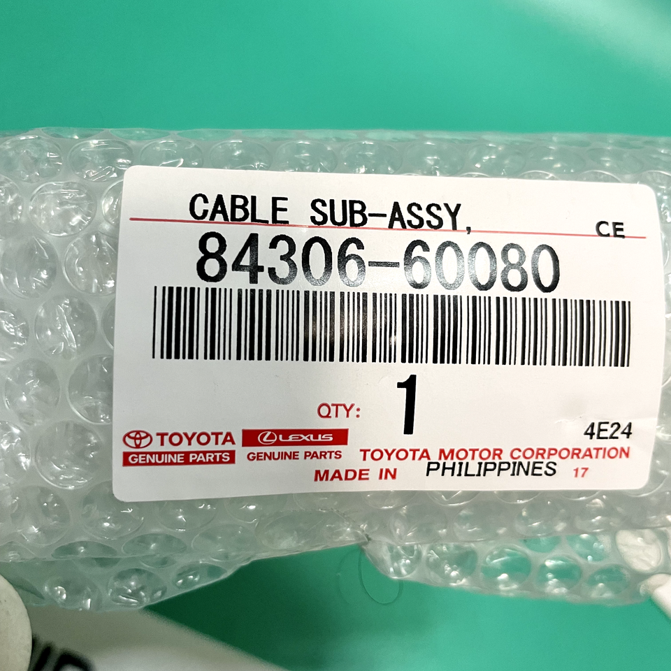 Genuine TOYOTA 84306-60080 Clock Spring Spiral Cable Sub-Assy 4Runner ...