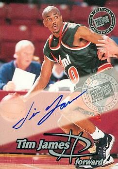 Tim James autographed Basketball Card (Miami) 1999 Press Pass Rookie | eBay