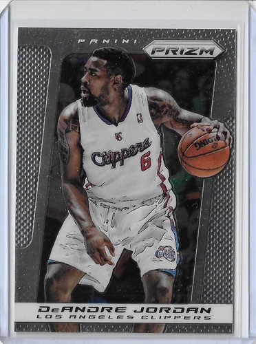 2013-14 Panini Prizm Basketball DeAndre Jordan Card #70 Los Angeles ...