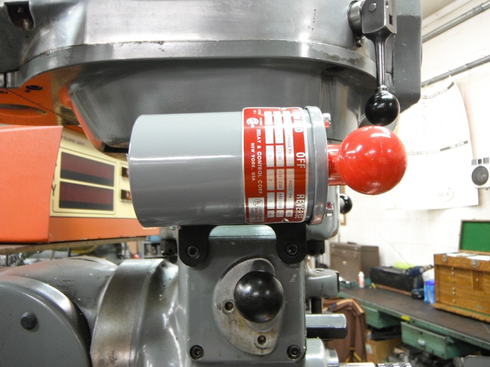 Bridgeport step pulley mill DRUM SWITCH with MOUNTING PLATE M1466-STEP ...