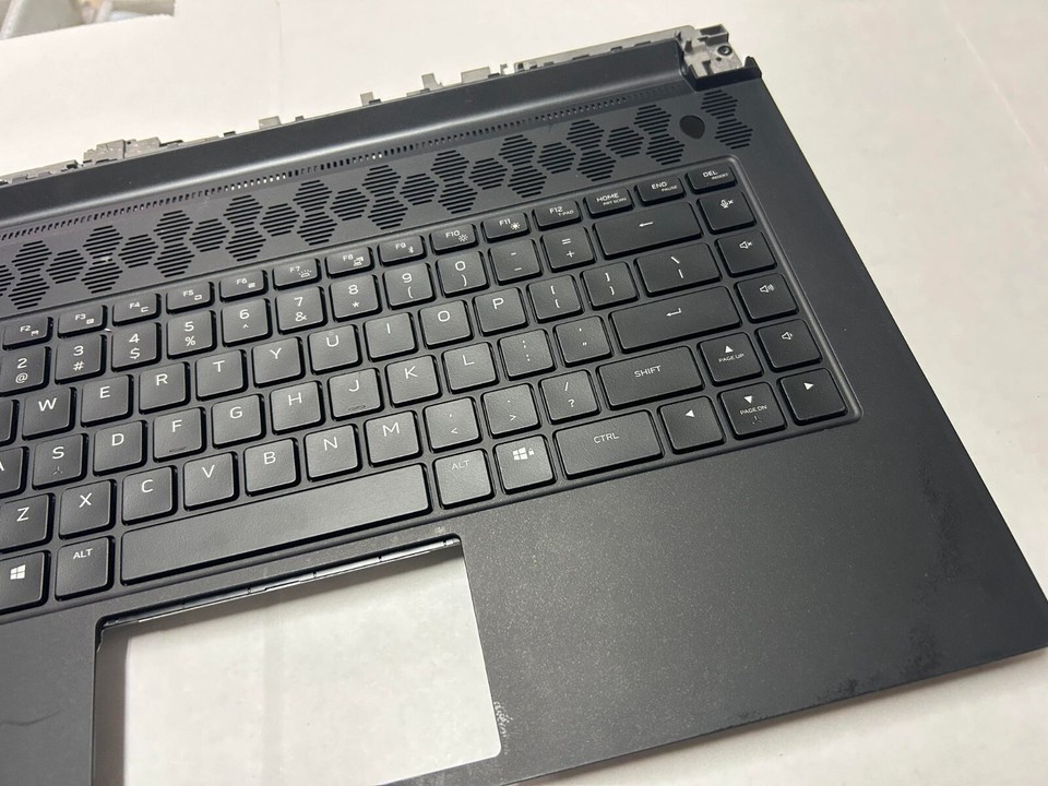 OEM Dell Alienware M15 R5 R6 R7 Palmrest US English Backlit Keyboard ...