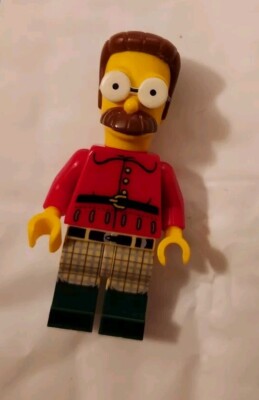 100% LEGO Product The Simpson's Flanders Christmas Minifigure Brand New ...
