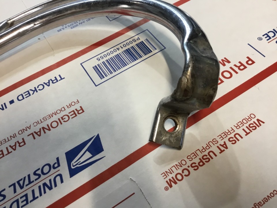 Harley HD Buddy Passenger Seat Grab Rail K Model Ironhead Sportster ...