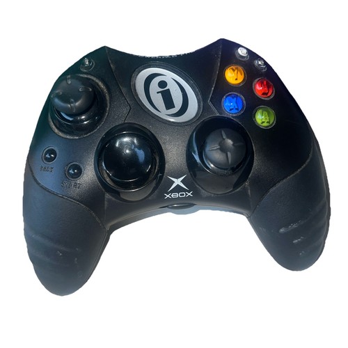 Xbox Power Pad Rumble Controller For Xbox Original Black Gamepad ...