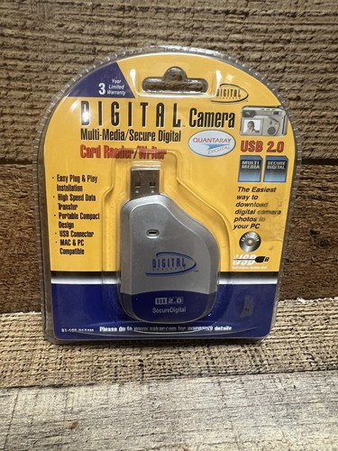 New Digital Concepts Camera Multi Media/Secure Digital Card Reader ...