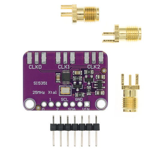 DC 3V-5V Si5351A Si5351 I2C Clock Generator Breakout Board Module For ...