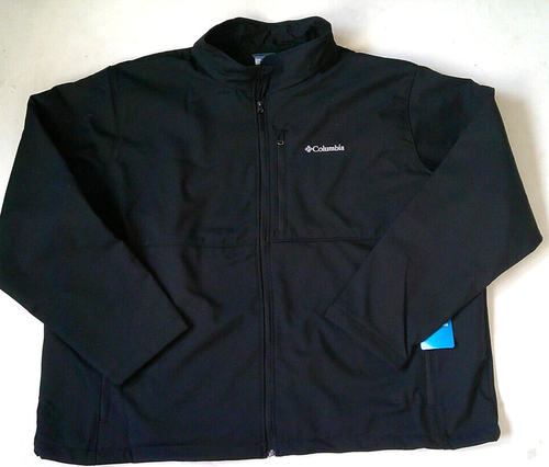 Columbia Ascender Softshell man black jacket size 5X Brand New $110 | eBay
