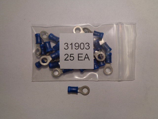 AIRCRAFT TERMINAL LUGS 31903 SA MS25036-108 BY AMP SET OF 25 EACH for ...