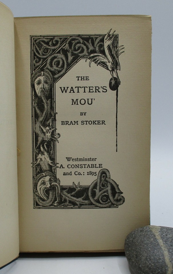 The Watter's Mou' - Bram Stoker - First Edition UK Constable 1895 | eBay UK