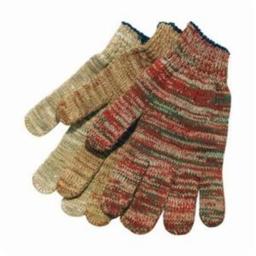 12 PAIR MULTI COLOR COTTON BLEND STRING KNIT PROTECTIVE WORK GLOVES ...