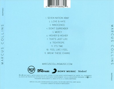 MARCUS COLLINS (THE X FACTOR) - MARCUS COLLINS NEW CD 886919468625| eBay