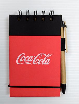 Coca-Cola Recycled Notepad & Pen Notebook | eBay