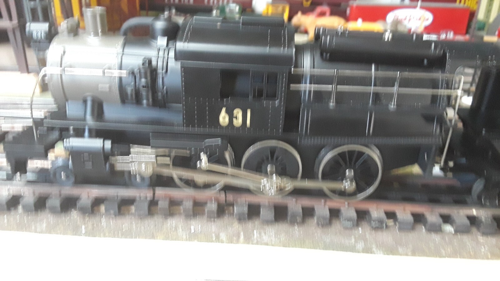 MTH Proto 1 Camelback 2-6-0 Railking Locomotive 30-1141-1 shows minor ...