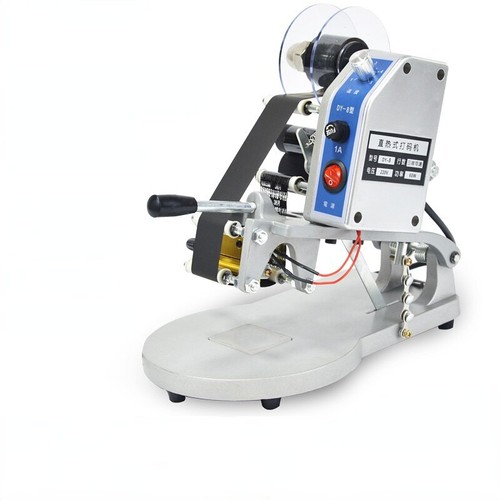 DY-8 Color Ribbon Hot Printing Machine Date Steel Stamp Coding Machine ...