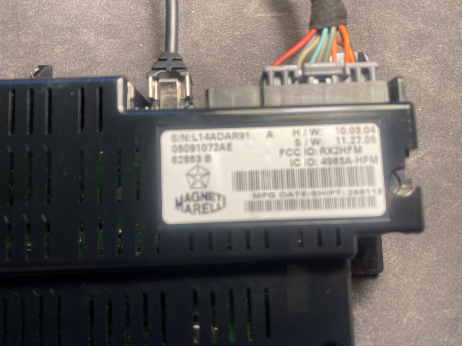 Telematics+Interface+Module-SRT8%2C+VIN%3A+J+Mopar+05091072AE for sale ...