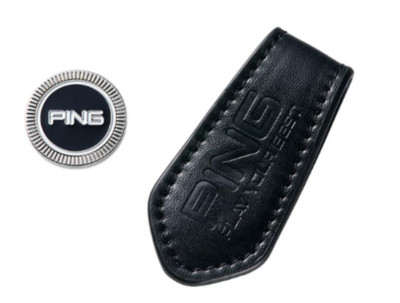 PING Japan Golf Ball Marker Tour Model PU Pocket AC-U2312 Black | eBay